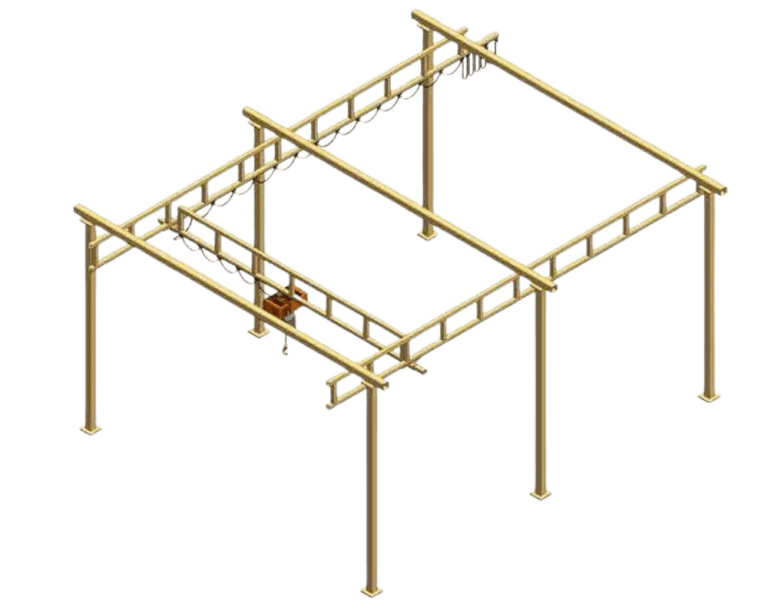 NikoRail Enclosed Track Cranes - HSI Cranes